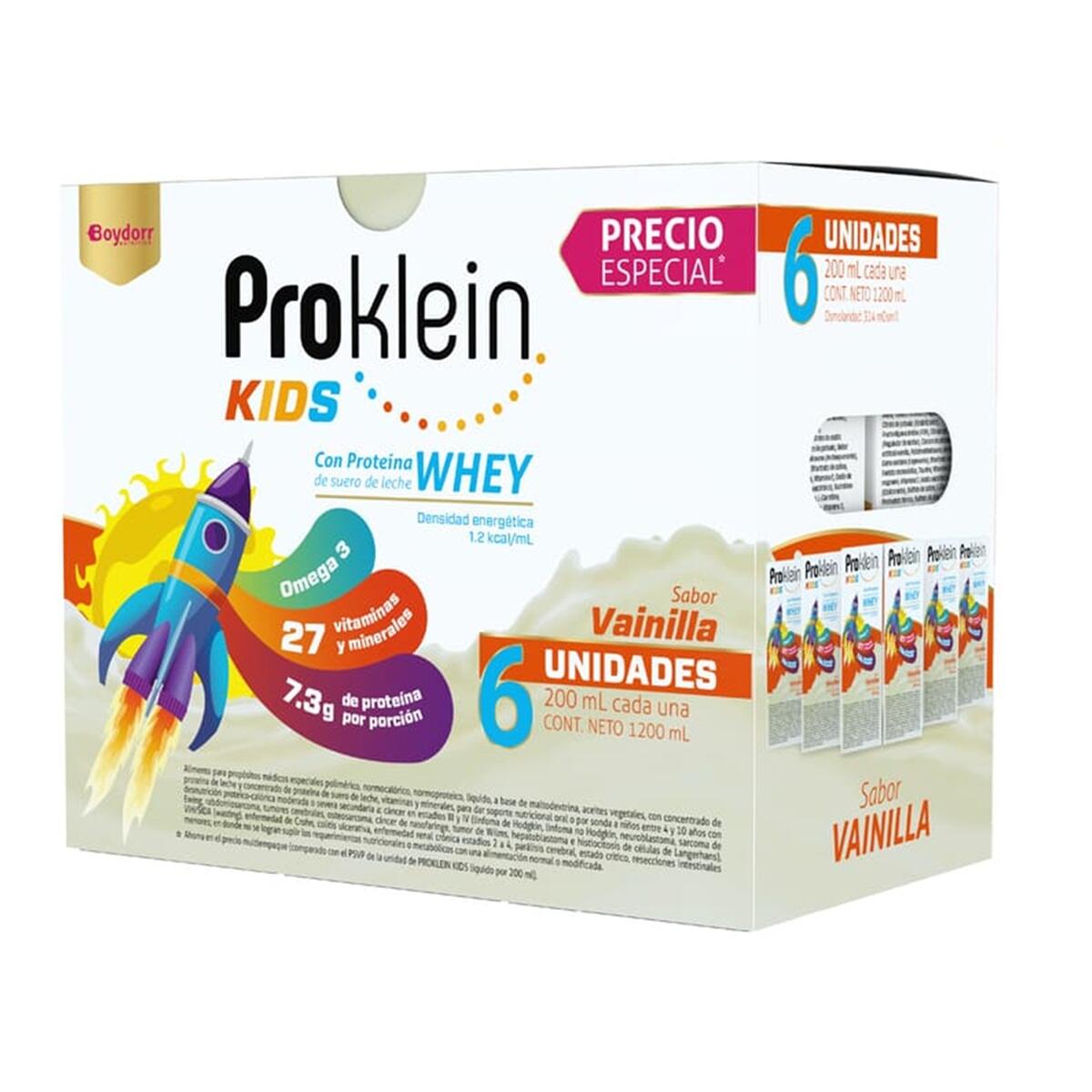 Proklein Kids Vainilla X 200 Ml Pack X 6 Und Precio Especial ...