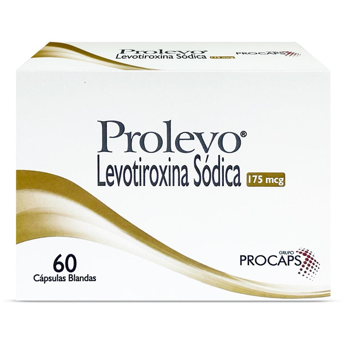 Prolevo Levotiroxina 175 Mcg X 60 Caps