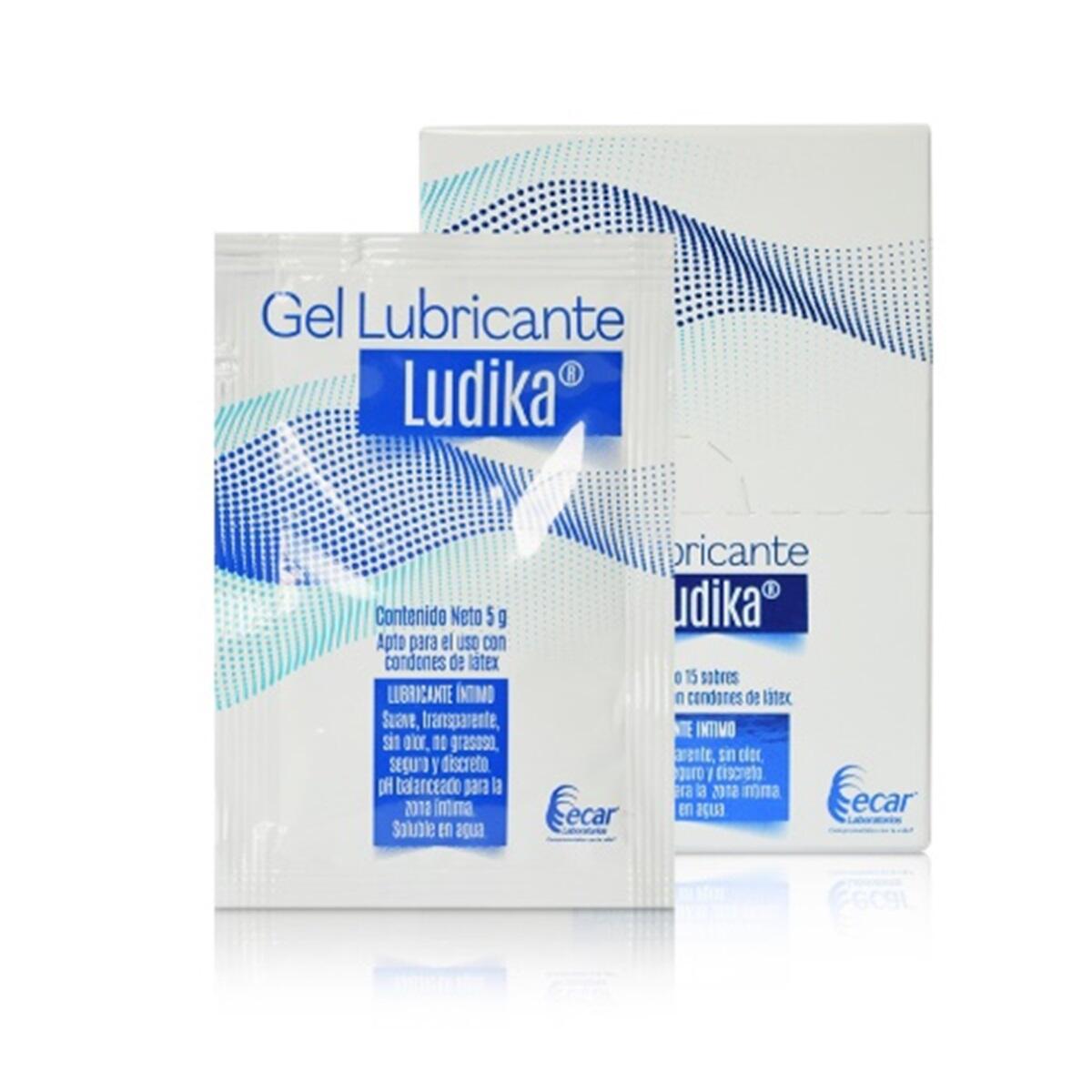 Lubricante Intimo Ludika X 15 Sobres X 5 Gr C/u - TuDrogueríaVirtual.com