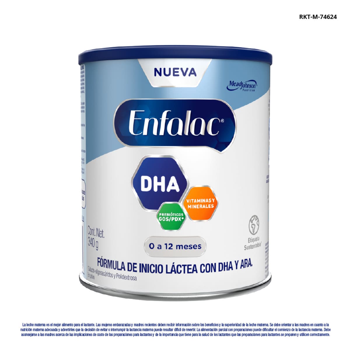 Formula Infantil Enfalac De 0 A 12 Meses X 340 Gr