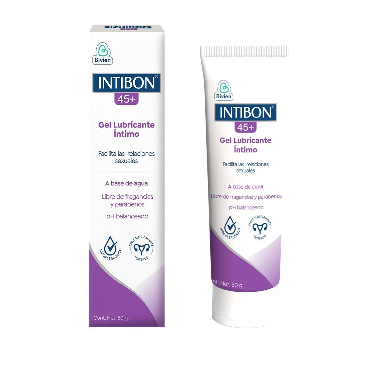 Gel Lubricante Intimo Intibon 45+ X 50 Gr - TuDrogueríaVirtual.com