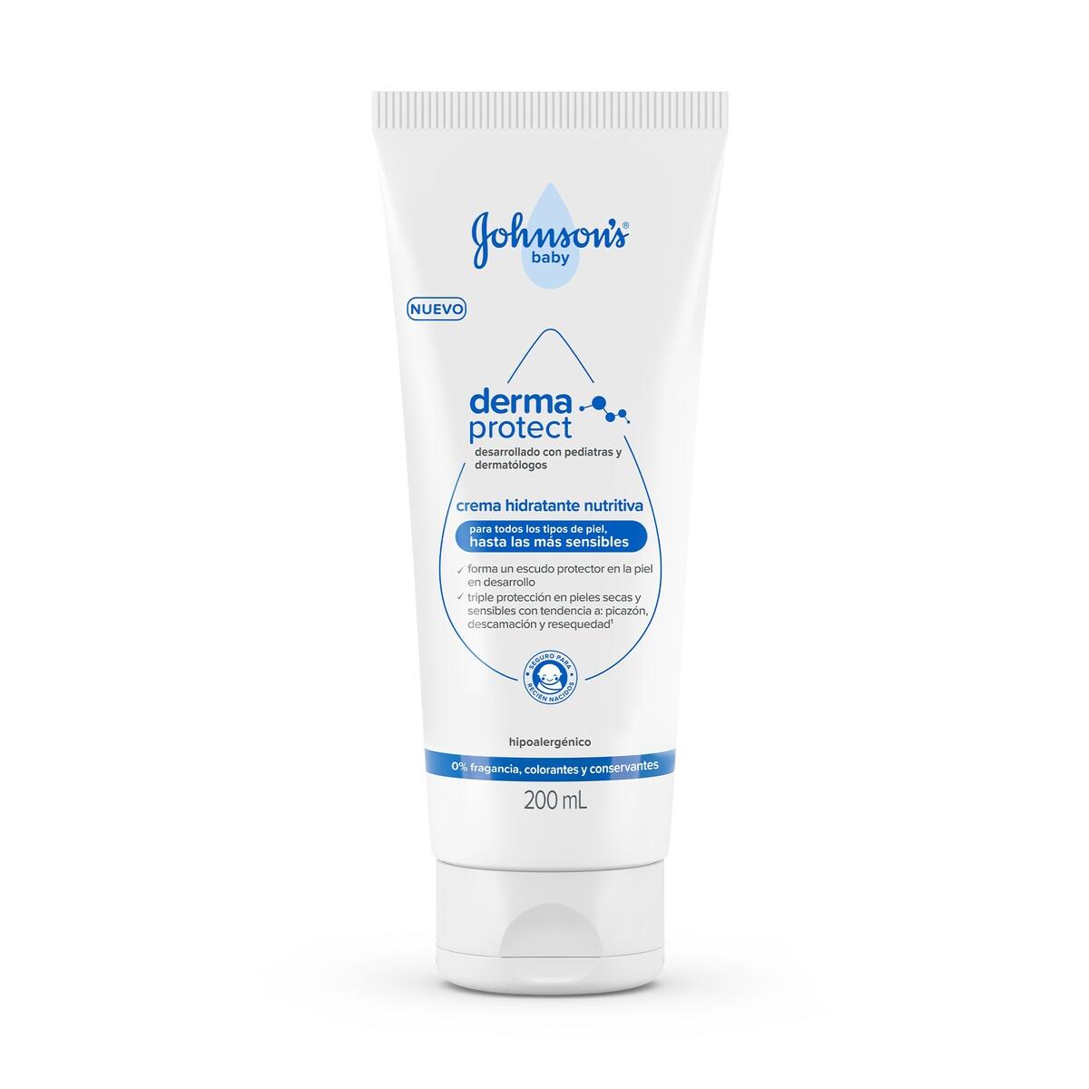 Crema Hidratante Johnson Baby Derma Protect X 200 Ml ...