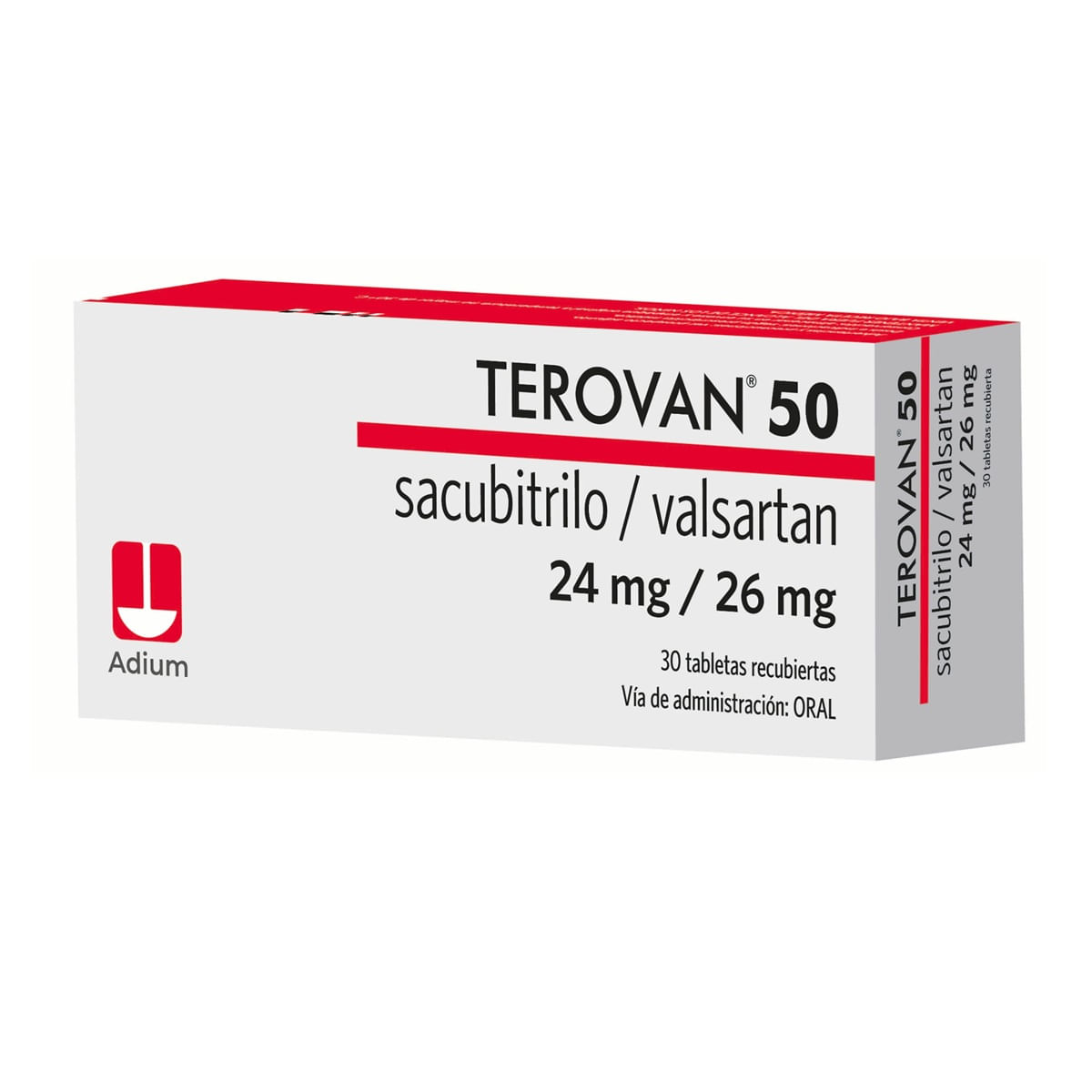 Terovan 50 Sacubitrilo/valsartan 24/26 Mg X 30 Tabl ...