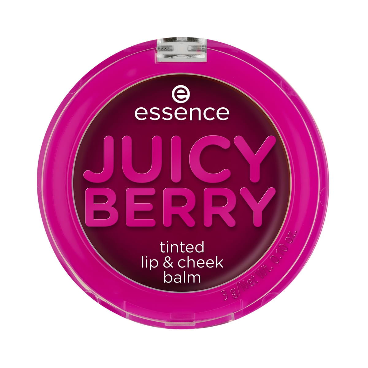 Tinta Labial Compacta Essence Juicy Tinted Lip Berry Cheek Balm X 3 Gr