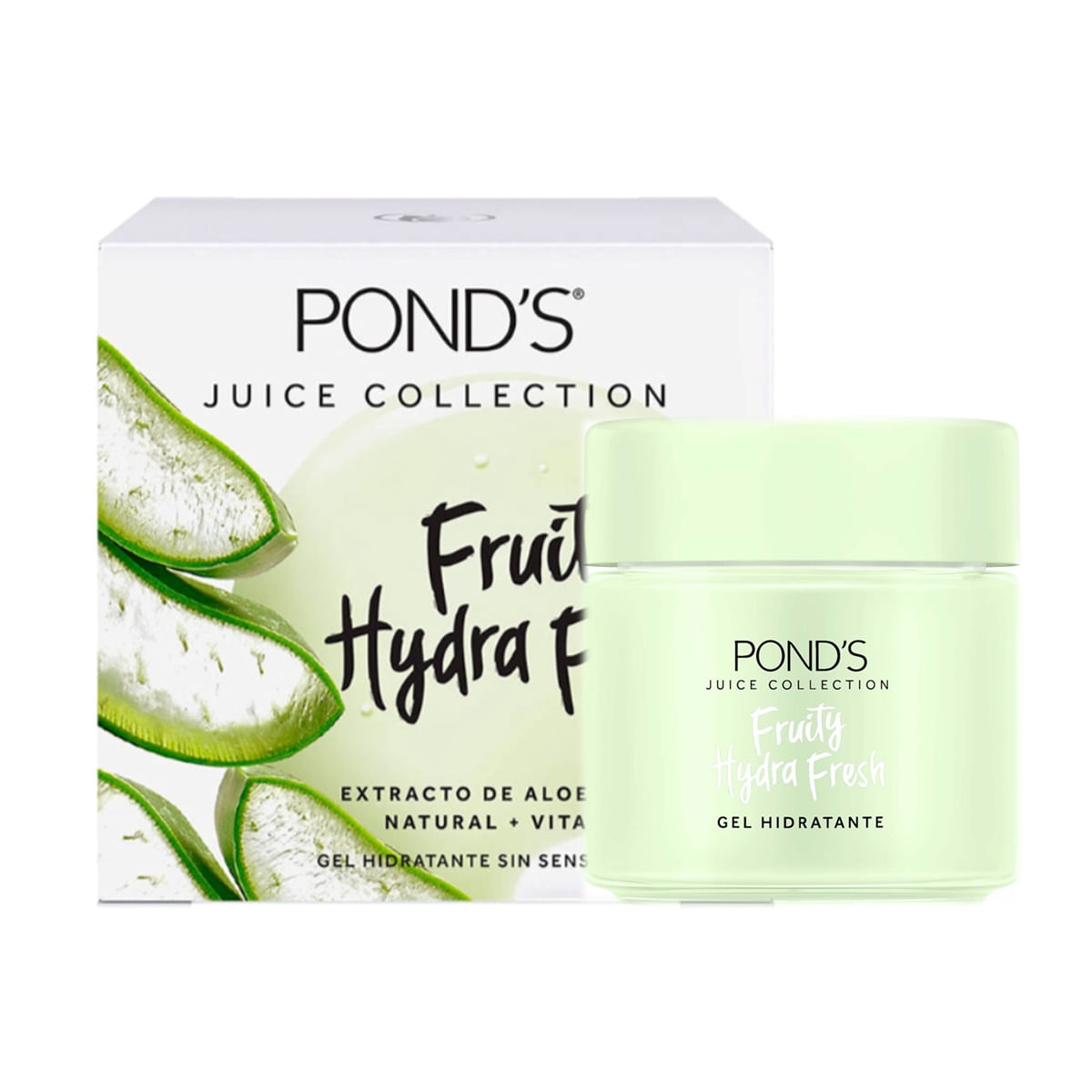 Gel Hidratante Ponds Fruity Hydra Fresh Aloe X 110 Gr ...